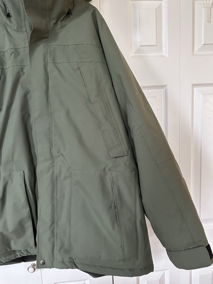 Duluth Trading Whaleback Mens Insulated Parka Jacket Waterproof Winter ...