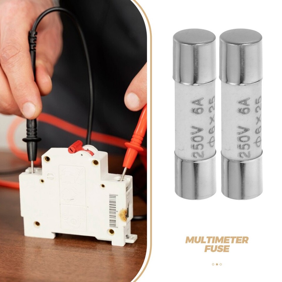 10 Pcs Fuse Multimeter Replacement Fast Fuses for Multimeters Digital ...