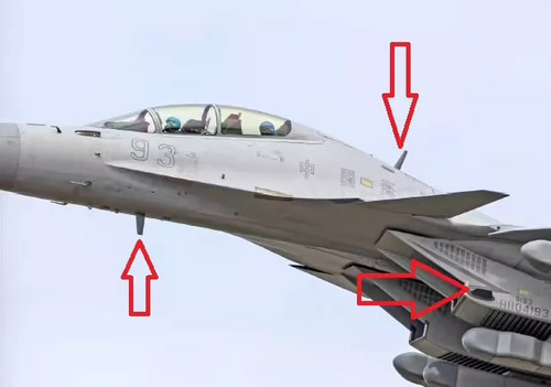 3D Printed 1/48/72/144 Chinese J-16D Fighter Aircraft Pod Unpainted ...