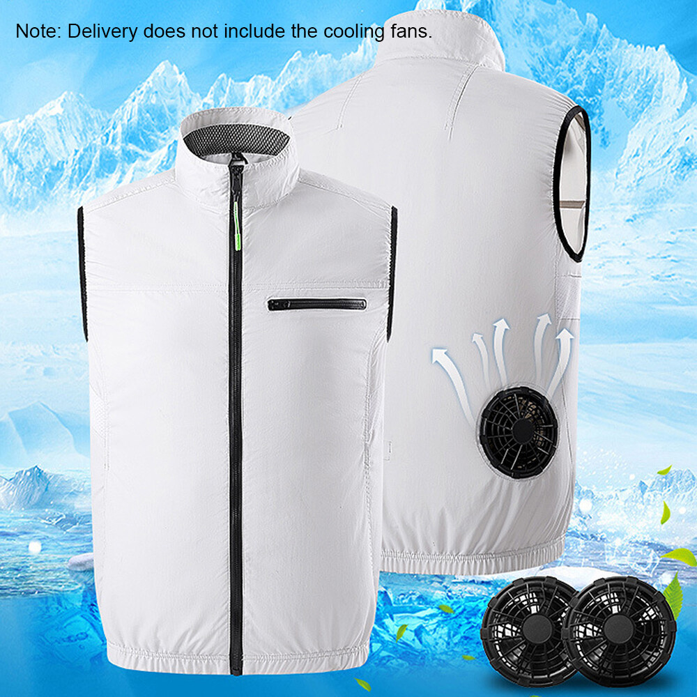 Cooling Vest for Men Women Air Conditioned Clothes Sleeveless Workwear ...