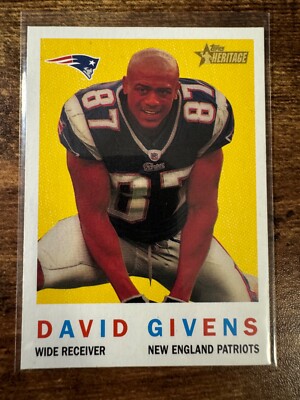 2005 Topps Heritage #228 David Givens New England Patriots | eBay