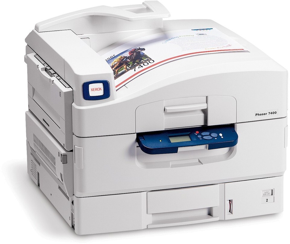 Xerox Phaser 7400n 36ppm USB Network A3 Colour Laser LED Printer 7400 ...