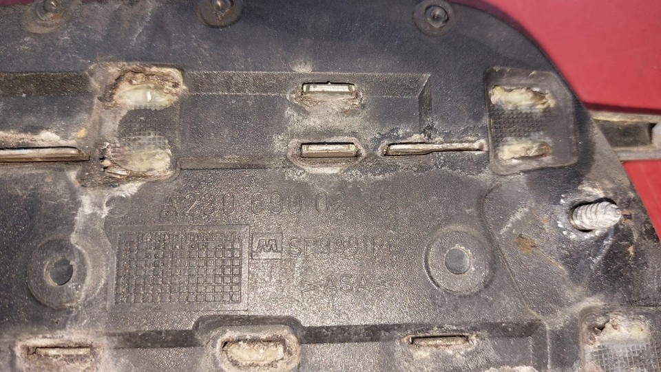 Grille Trim Fender Front Right Mercedes R230 SL 2306900236 9776 | eBay