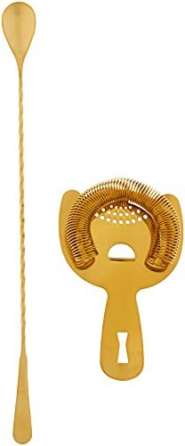 Essential Deluxe Mixing Cocktail Kit Gold Model | eBay