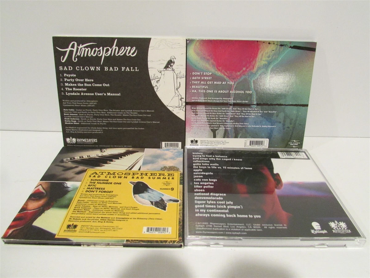 Atmosphere Sad Clown Bad Summer