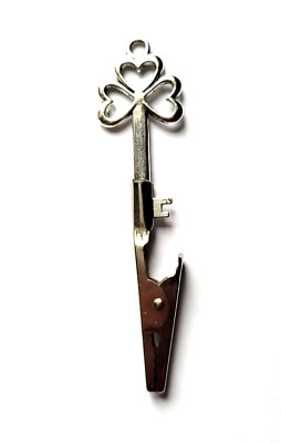 New! "Clover" Steampunk Antiqued Key Roach Clip / Pendant- 3 1/4" | eBay