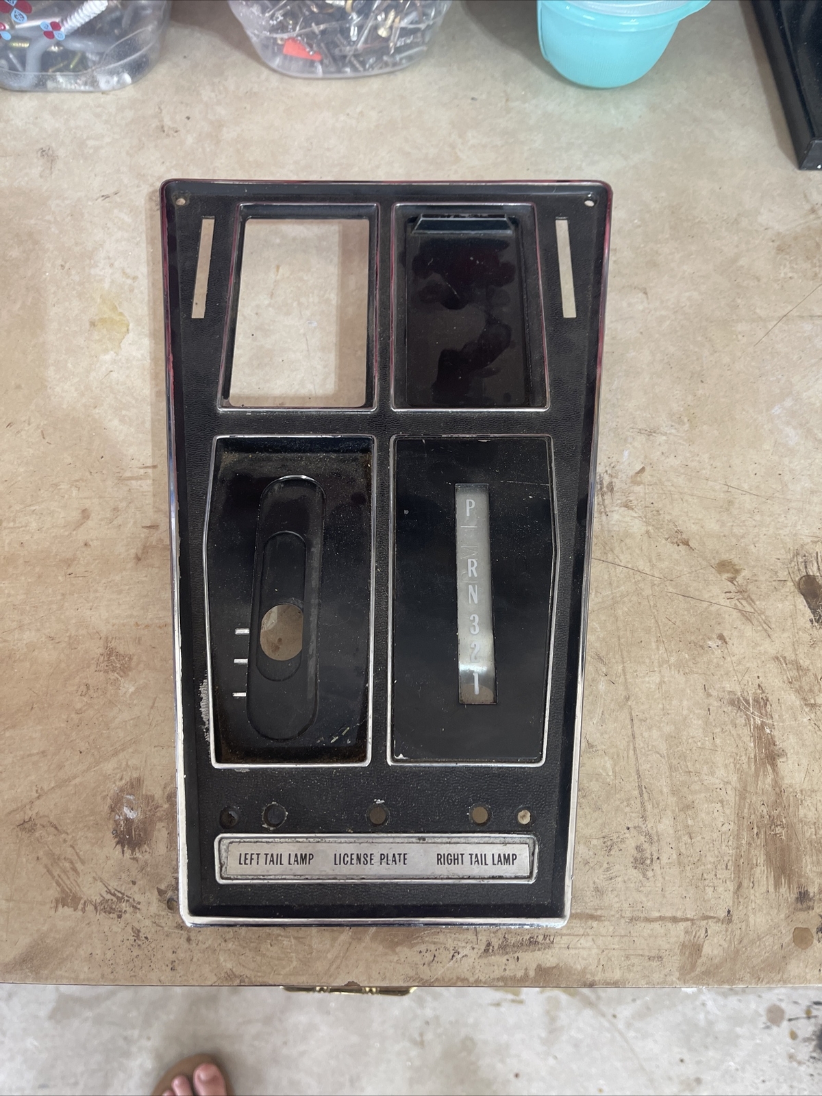 C3 CORVETTE AUTOMATIC SHIFTER CONSOLE PLATE GM | eBay