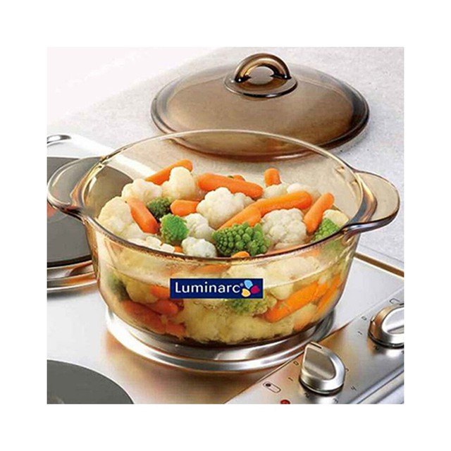 Luminarc Vitroflam Blooming Heat-resistant Glass Casserole 3l for sale ...