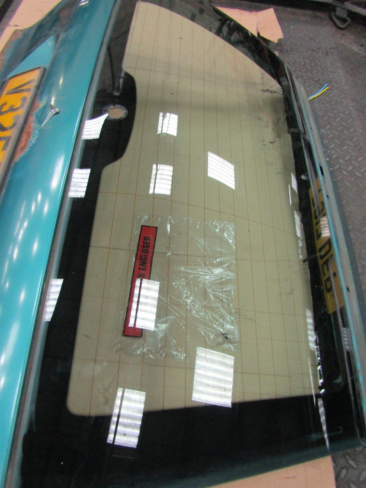 Mercedes C Class W202 93-00 C220 ESTATE rear tailgate boot glass ...