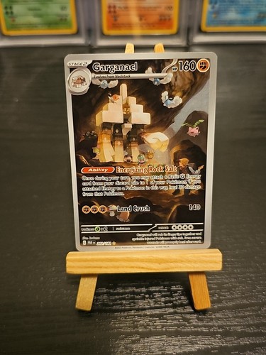 Pokémon TCG Garganacl Paradox Rift 202/182 Holo Illustration Rare | eBay