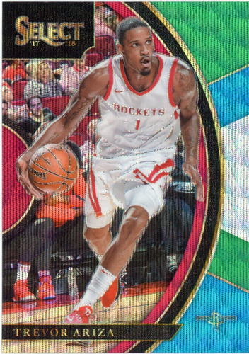 2017-18 Panini Select - Concourse Tri-Color Prizm #82 Trevor Ariza for ...
