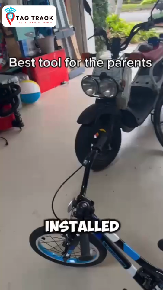 Tag Track Bicycle Bell Holder – Hidden Tracker Mount for Tag Track ...