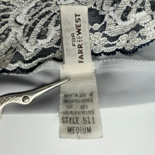 Vintage 90s Y2K LINDSEY ROSCO x FARR WEST Satin Camisole Womens (M ...