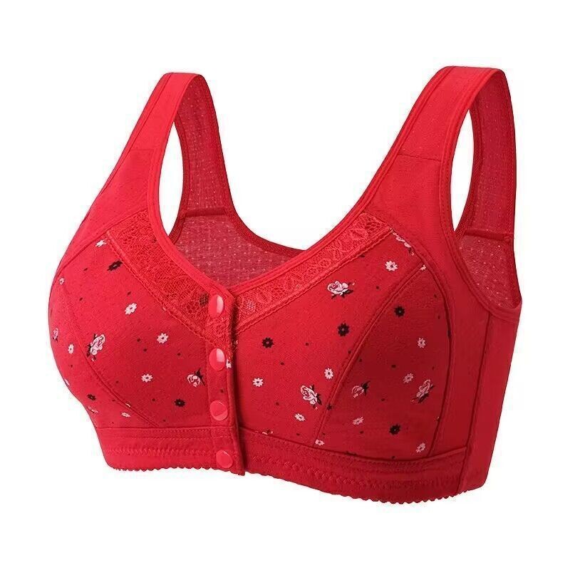 Bras for Women Lisa Charm Daisy Bras Front Snaps Comfortable Full ...