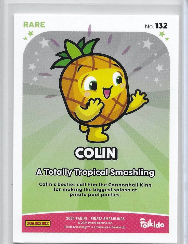 2024 Panini Piñata Smash Lings Personality Colin #132 Rare | eBay
