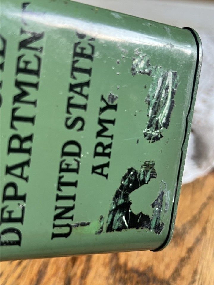 WW2 Medical Supplies Tin MEDICAL DEPARTMENT U S ARMY | eBay