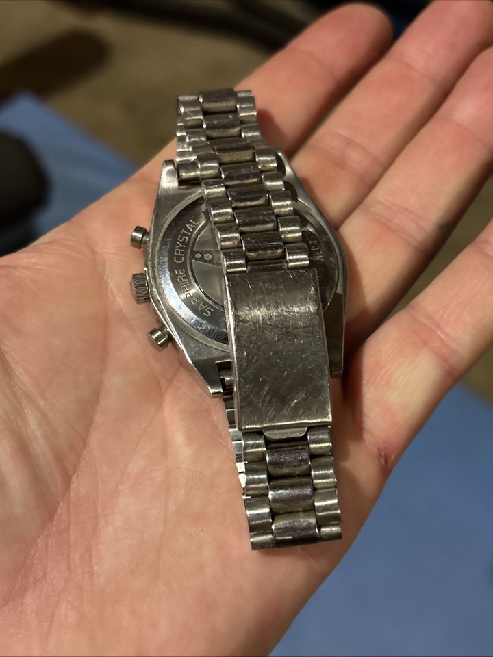 Rare Tissot PRS 516 Reverse Retrograde Chrono Quartz Men Watch | eBay UK