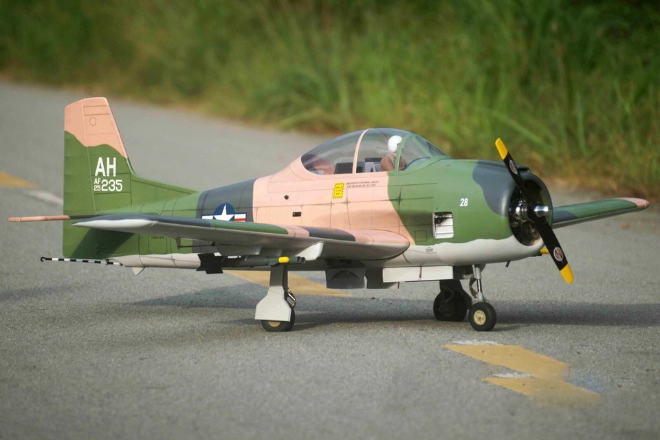 RC Airplane Aircraft Warbird Fighter Nexa T-28 Trojan 1770mm 69 ...