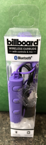 Billboard Bluetooth Wireless Earbuds with Control & Mic 3 Hr Music ...