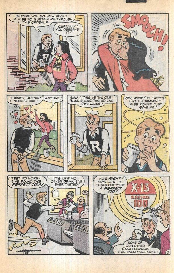 Laugh Comics 395 First Print Copper Age 1986 George Gladir Stan ...