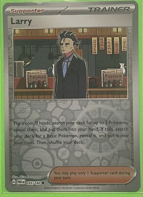 LARRY 165/182 PARADOX RIFT POKEMON (REVERSE HOLO, NM) | eBay