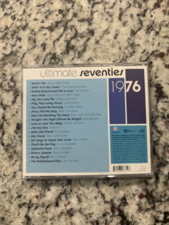 Ultimate Seventies 1976 Music CD Time Life 20 Tracks Various Artists | eBay