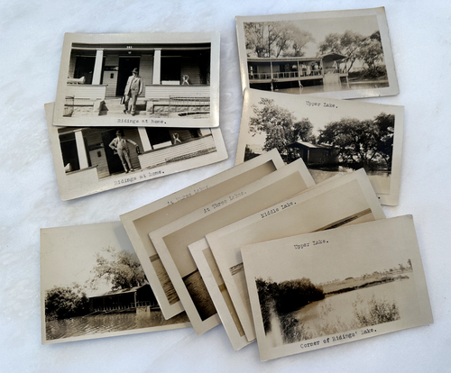 1920s CHISHOLM TRAIL Author SAM RIDINGS Oklahoma MEDFORD Postcard RPPC ...