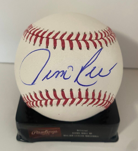 JIM RICE BOSTON RED SOX SIGNED AUTOGRAPHED M.L. BASEBALL BECKETT ...