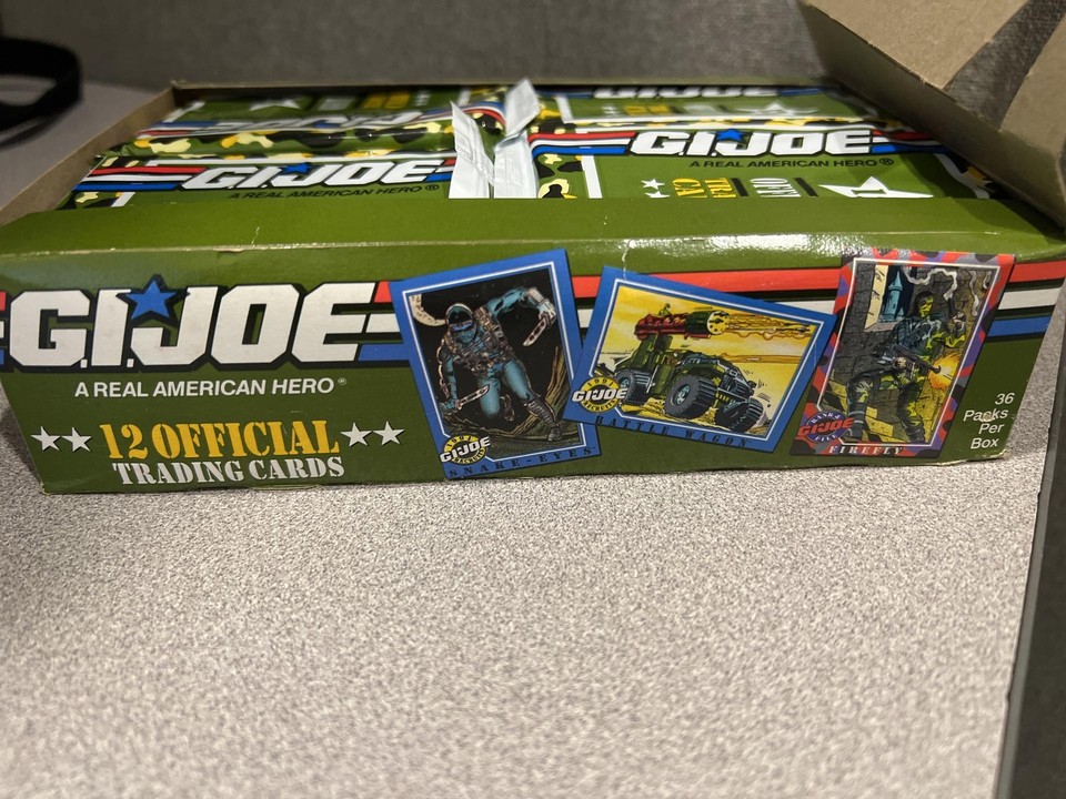GI Joe Trading Cards Box 1991 Hasbro | eBay