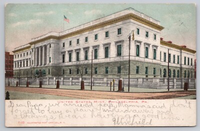 United States Mint Building Philadelphia PA 1907 | eBay