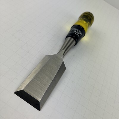 VTG Stanley No.60 1-1/2'' Wide Bevel Edge Woodworking Chisel New Old ...