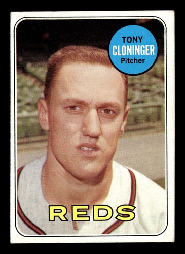 Tony Cloninger 1969 Topps #492 Cincinnati Reds Ex | eBay