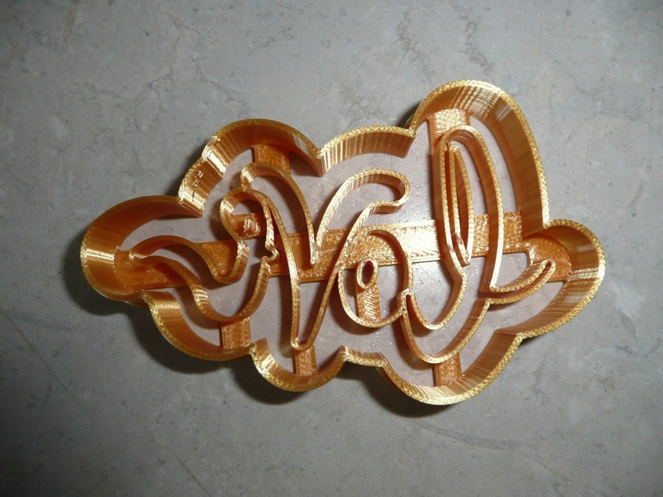 LOVE WORD CURSIVE LETTERS DETAILED COOKIE CUTTER MADE IN USA PR5057 | eBay
