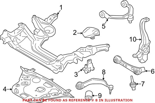 Genuine OEM Front Left Lower Forward Suspension Control Arm for BMW ...