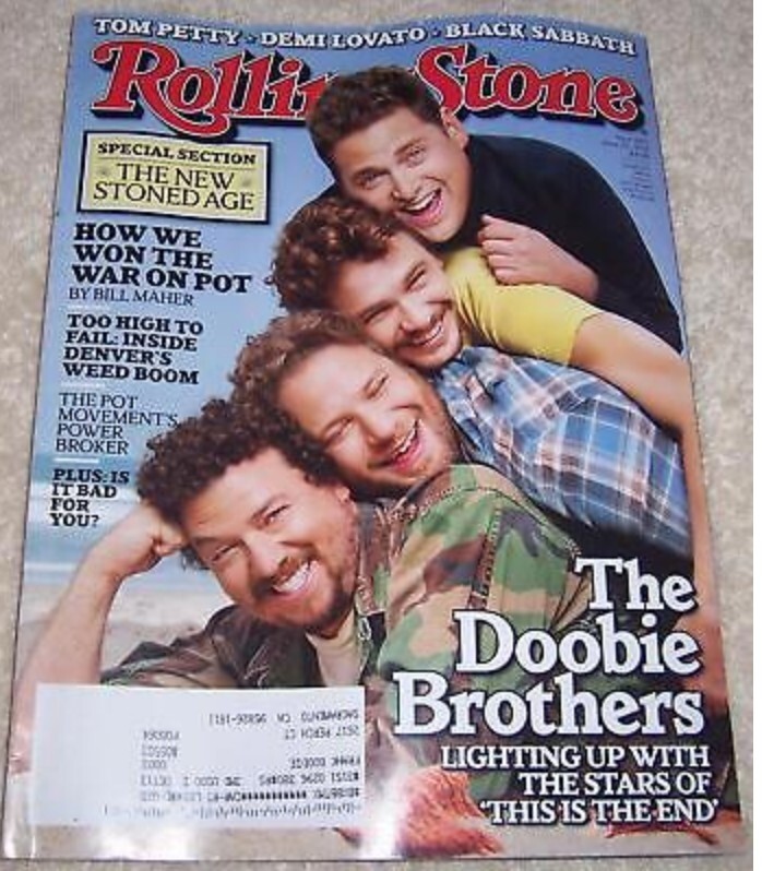 June 2013 Rolling Stone Magazine The Doobie Brothers The New Stoned Age ...