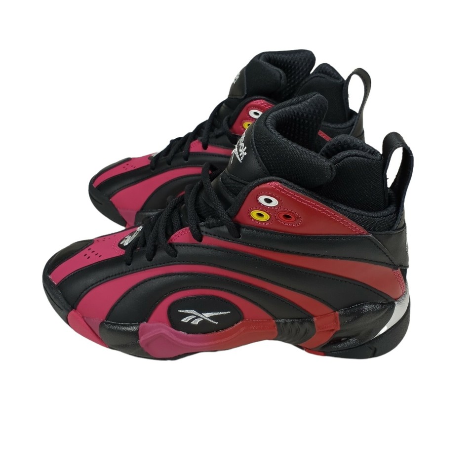Reebok Shaqnosis Damenosis Mid Mens Basketball Shoes Black/Red GX2609 ...