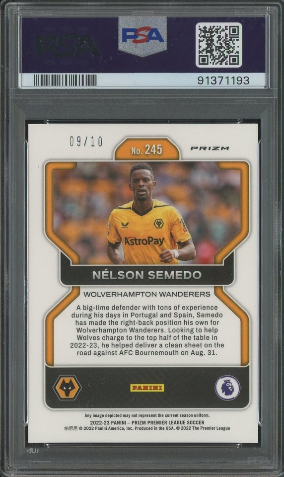2020 Topps Stadium Club UCL Glimpses Of Gold Jude Bellingham RC PSA 9 ...