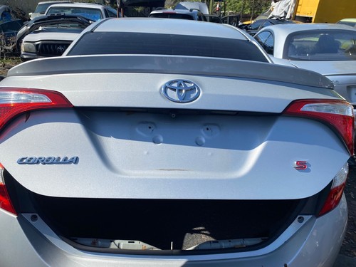 2014 2019 TOYOTA COROLLA REAR TRUNK LID SHELL OEM WITH CAMERA | eBay