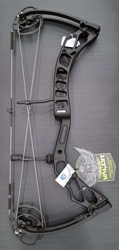 Elite Valor RH #60 28" Draw, Black, Compound Bow | eBay