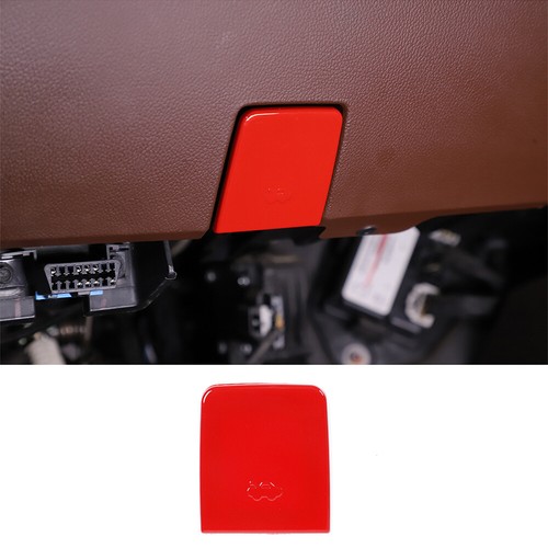 Red ABS Engine Hood Switch Trim For Chevy Silverado GMC Sierra 14 ...