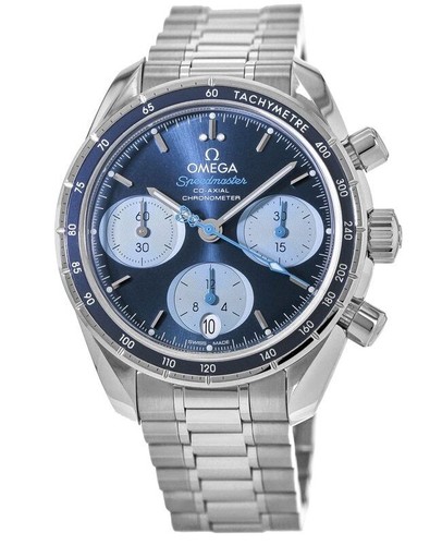 New Omega Speedmaster Blue Dial Orbis Unisex Watch 324.30.38.50.03.002 ...