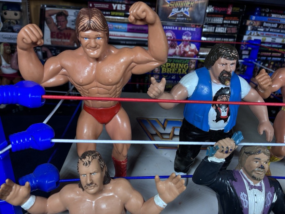 Lot Of 6 Vintage 1988 WWF LJN Wrestling Superstars Figures - MDM Ted ...