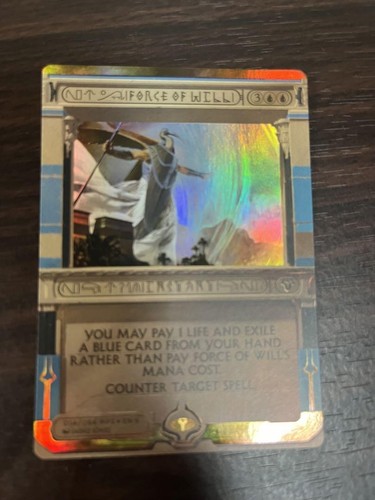 Force Of Will Foil Masterpiece Mtg | eBay