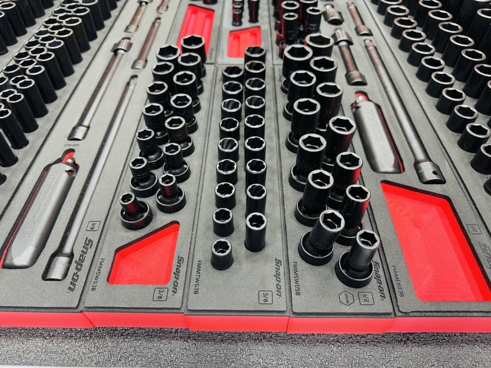 HOT Snap-on Tools USA 289-Piece Cloud 9 Ultimate Impact Drawer Assembly ...