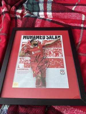 Mohamed Mo Salah Liverpool FC Signed Photo Photo To Prove Authenticity ...