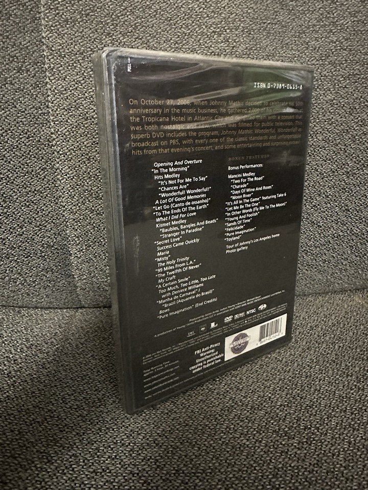 JOHNNY MATHIS - 50th ANNIVERSARY CELEBRATION 27-Songs/Hits BRAND NEW ...