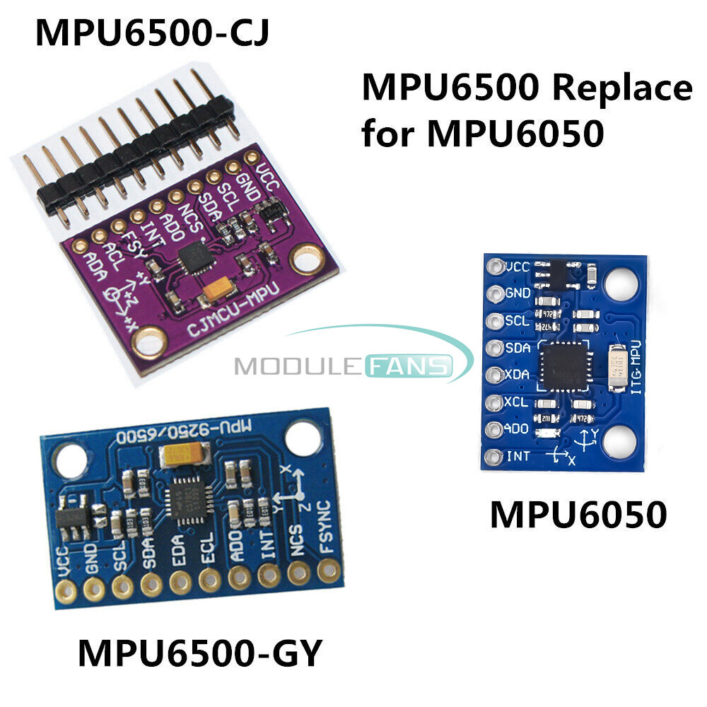 MPU6500/MPU6050 6 Axis Gyro Accel Sensor Module Replace MPU6050/MPU6000 ...