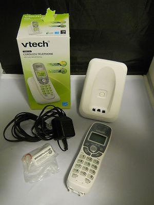 VTech-CS6114-DECT-6-0-Cordless-Phone-with-Caller-ID-Call-Waiting-White ...