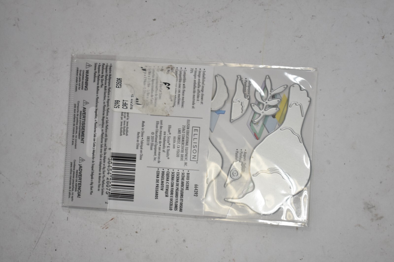 Sizzix 664392 Jrushforth Thinlits Die Bird Scene for sale online | eBay