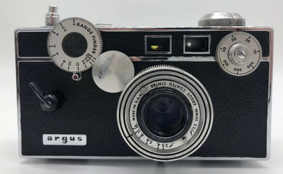 Vintage 50 mm Argus Coated Cintar Camera Excellent Condition 1950s W ...